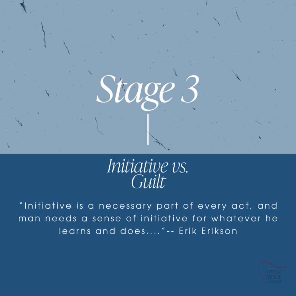 Erikson’s Stage 3: Initiative vs. Guilt - Spring Ridge Academy